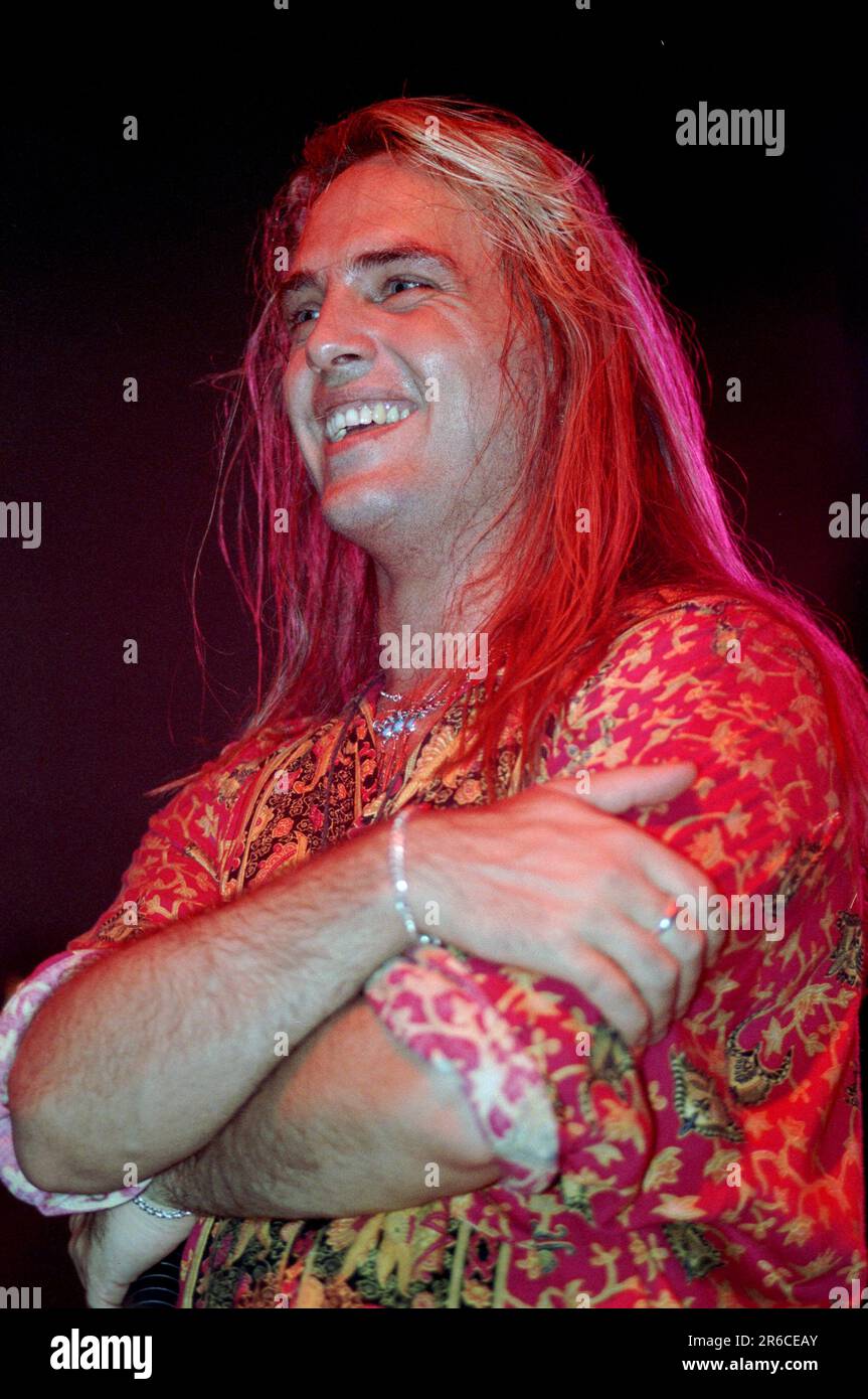 Milan Italy 1994-11-08 : Andi Deris singer of Halloween live concert at ...