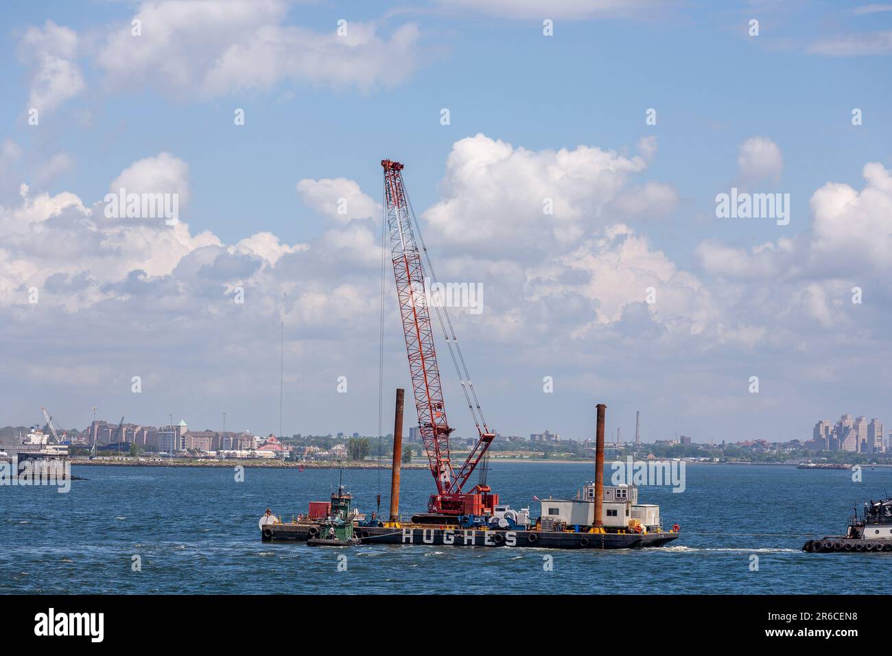 Liberty island pylons hi-res stock photography and images - Alamy