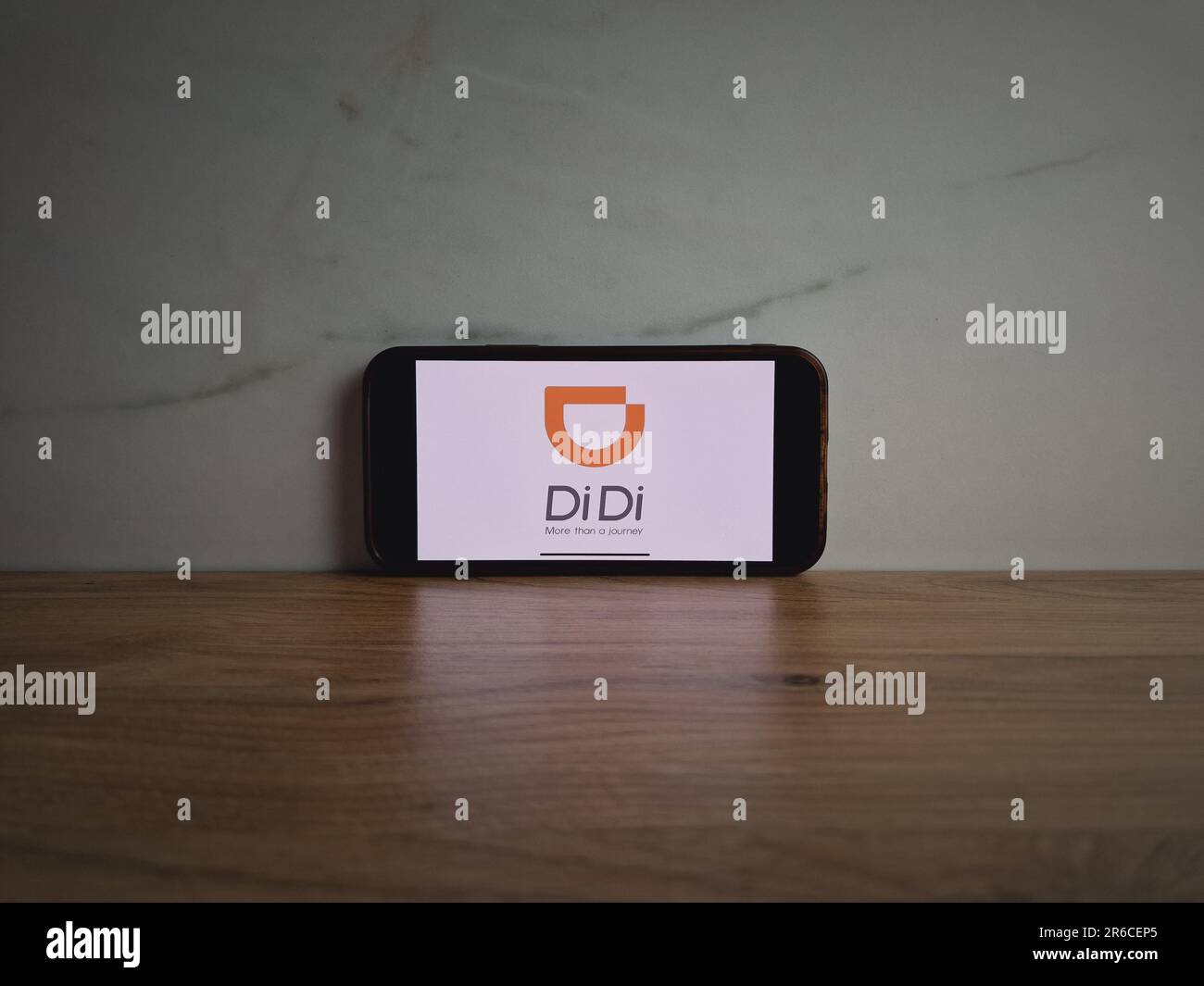 Konskie, Poland - June 08, 2023: DiDi Chuxing Chinese vehicle hire ...