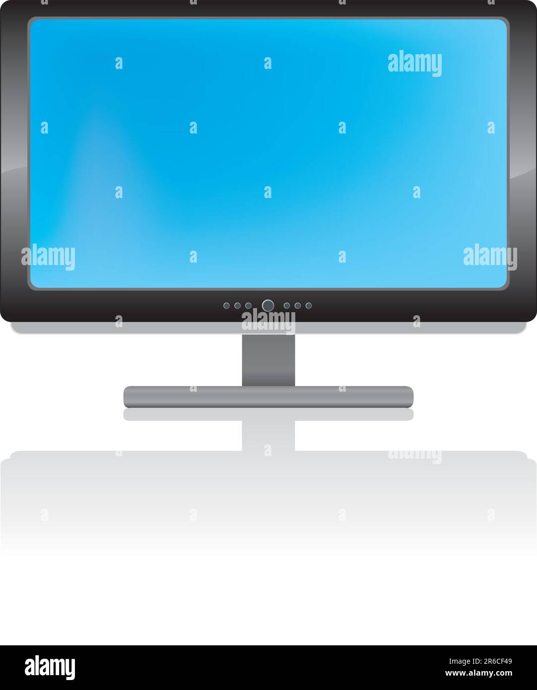 LCD display in vector file Stock Vector Image & Art - Alamy