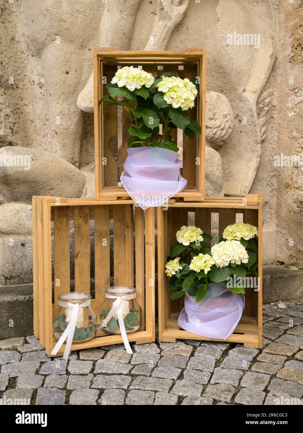 Lenningen, Germany, April 30 2023: Confirmation in Martinskirche ...