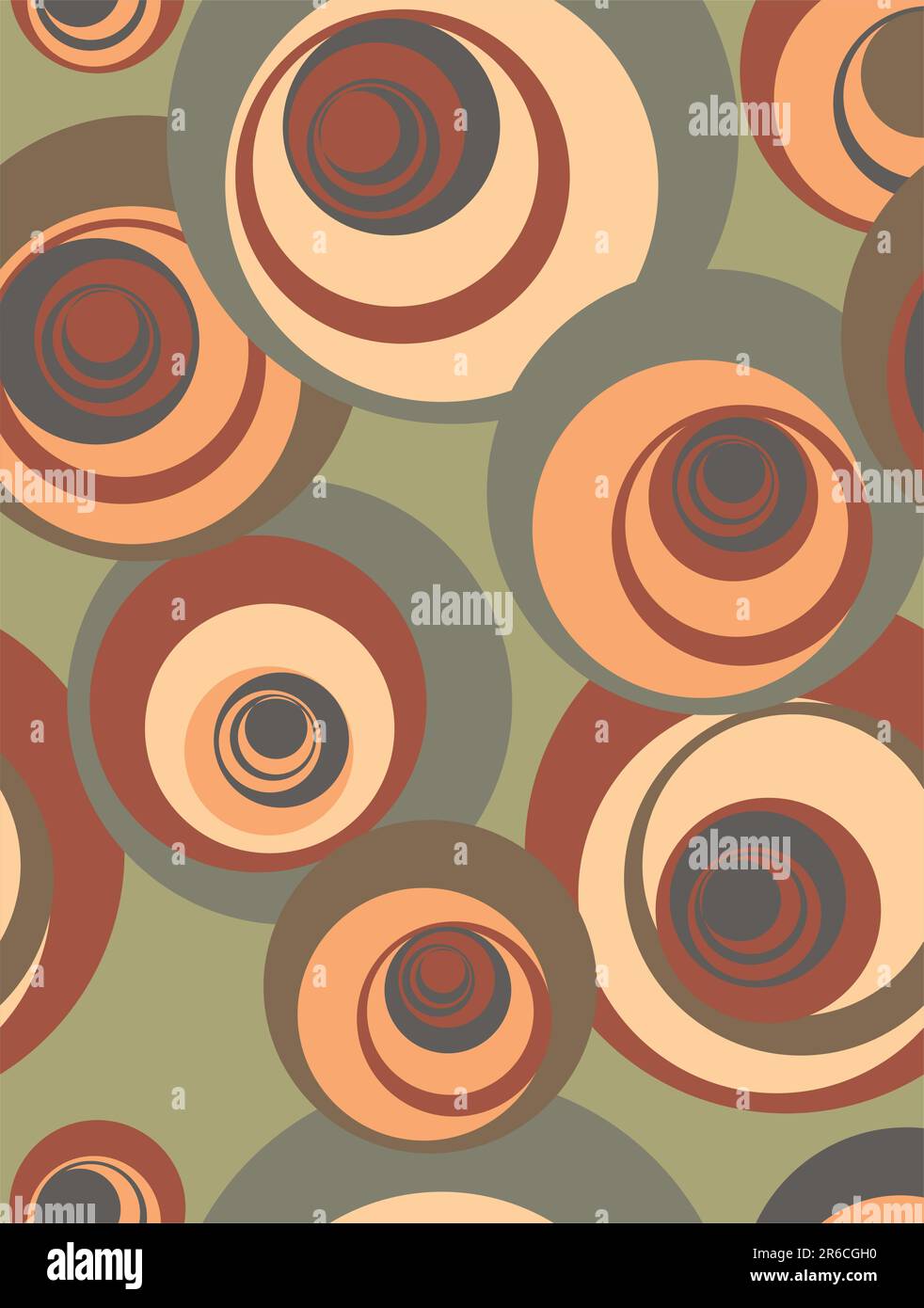 Retro circle hi-res stock photography and images - Alamy