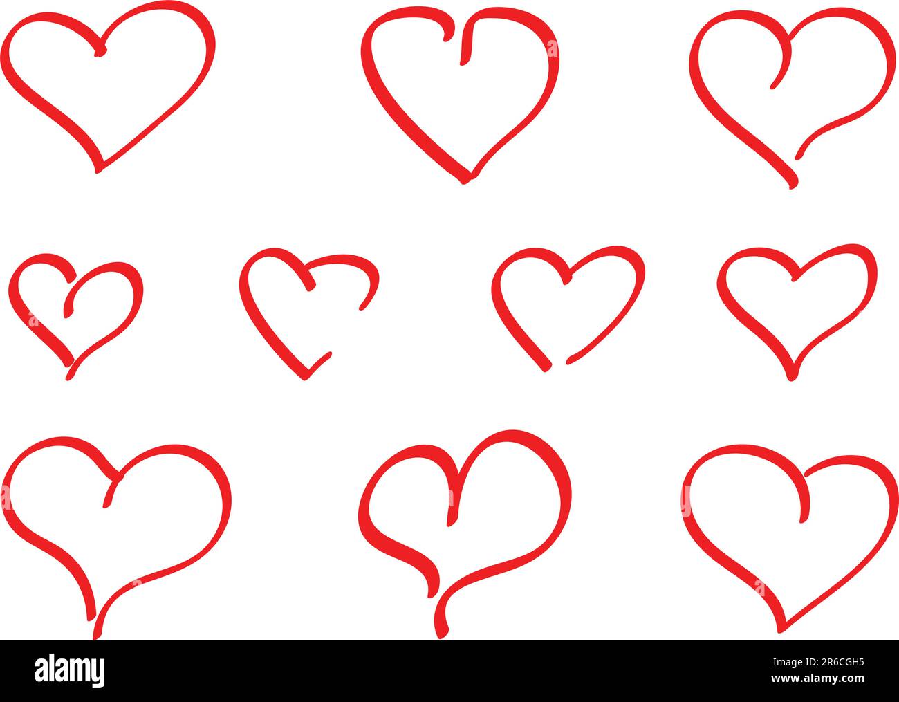 Hearts stencil hi-res stock photography and images - Alamy