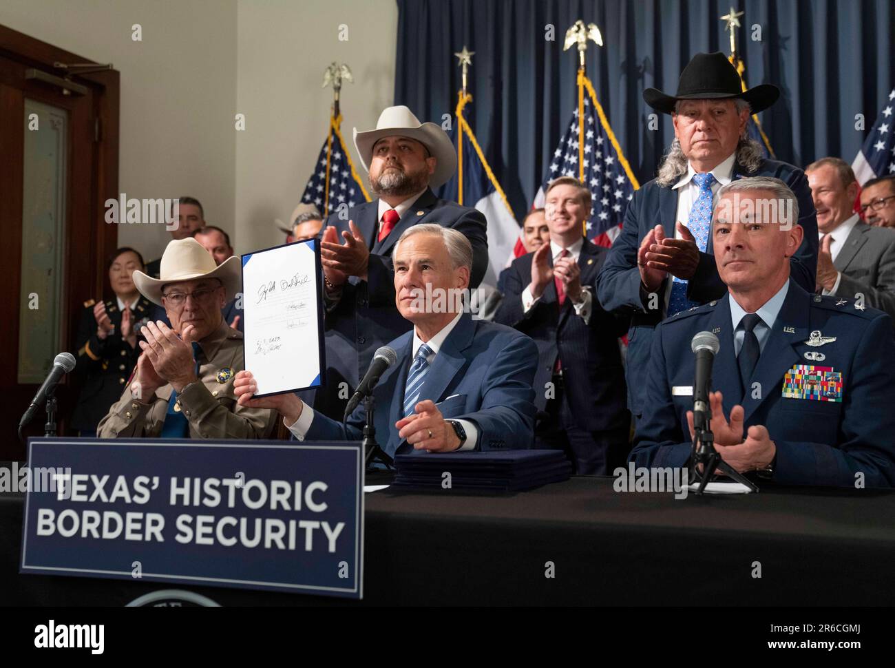 Austin, Texas, USA. 8th June, 2023. Texas Republican Governor GREG ...