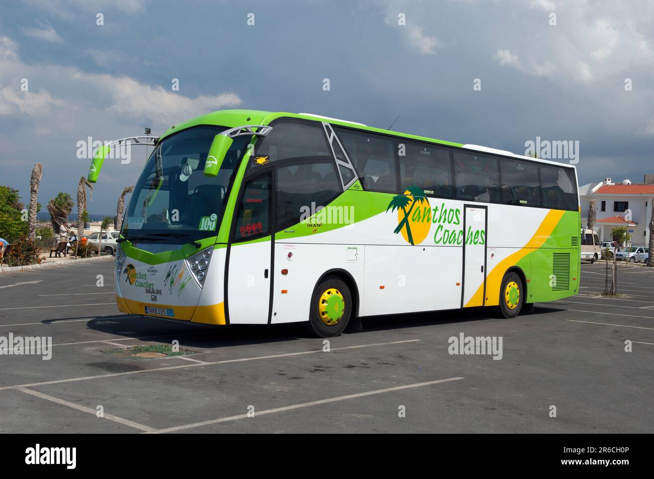 tour, bus, tourism, transportation, Cyprus Stock Photo - Alamy
