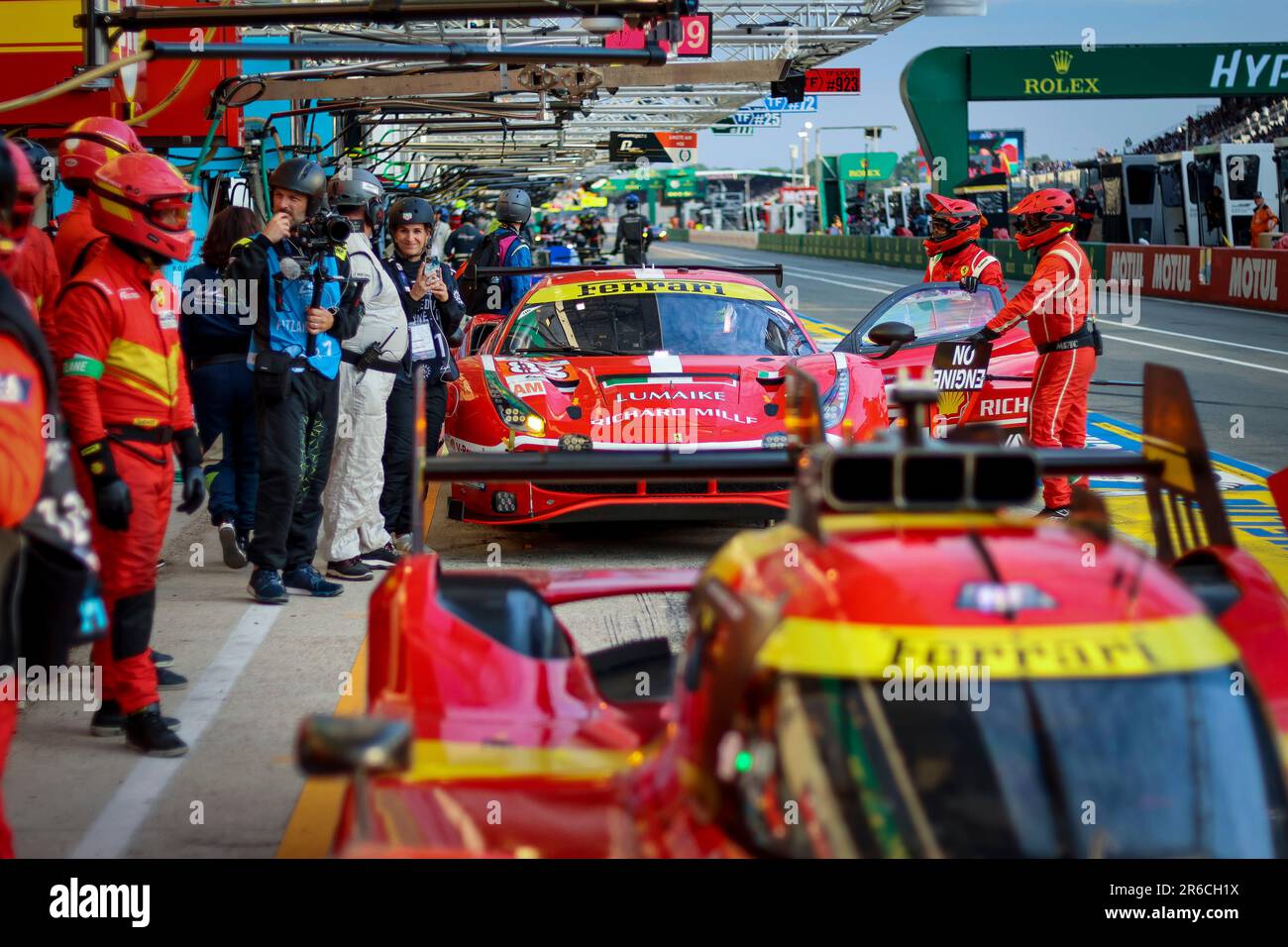 Le Mans, France. 08th June, 2023. 83 SAMANI Charles-Henri (fra ...