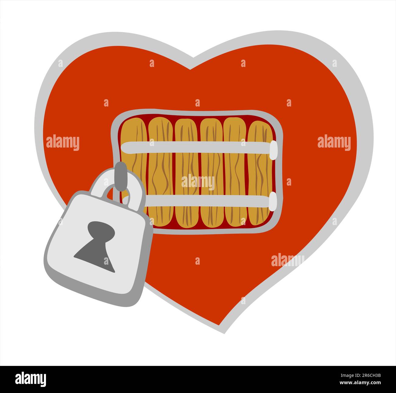 Hidden heart Stock Vector Images - Alamy