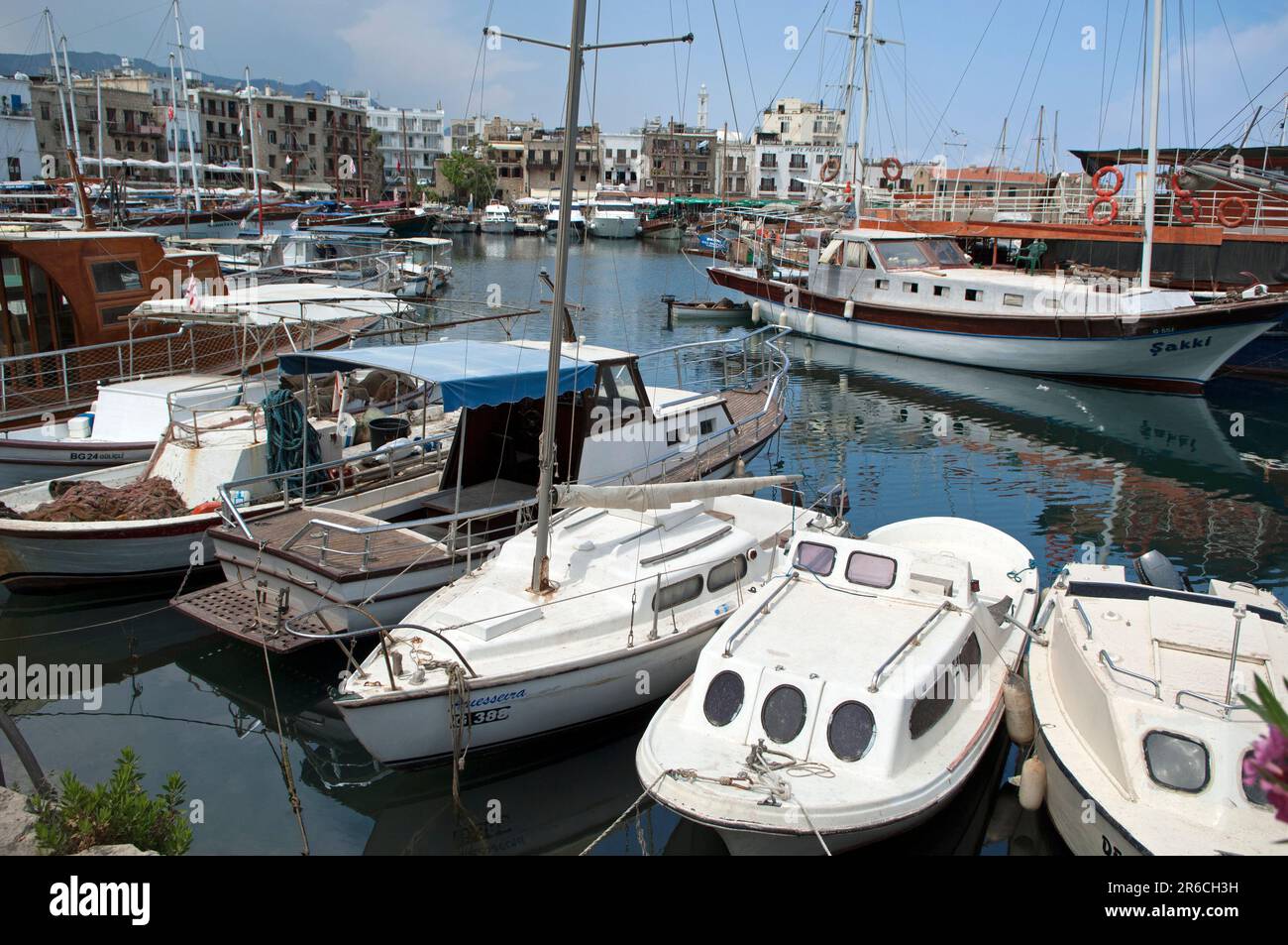 Boat, harbor, Cyprus, Island, Mediterranean, Sea Stock Photo - Alamy