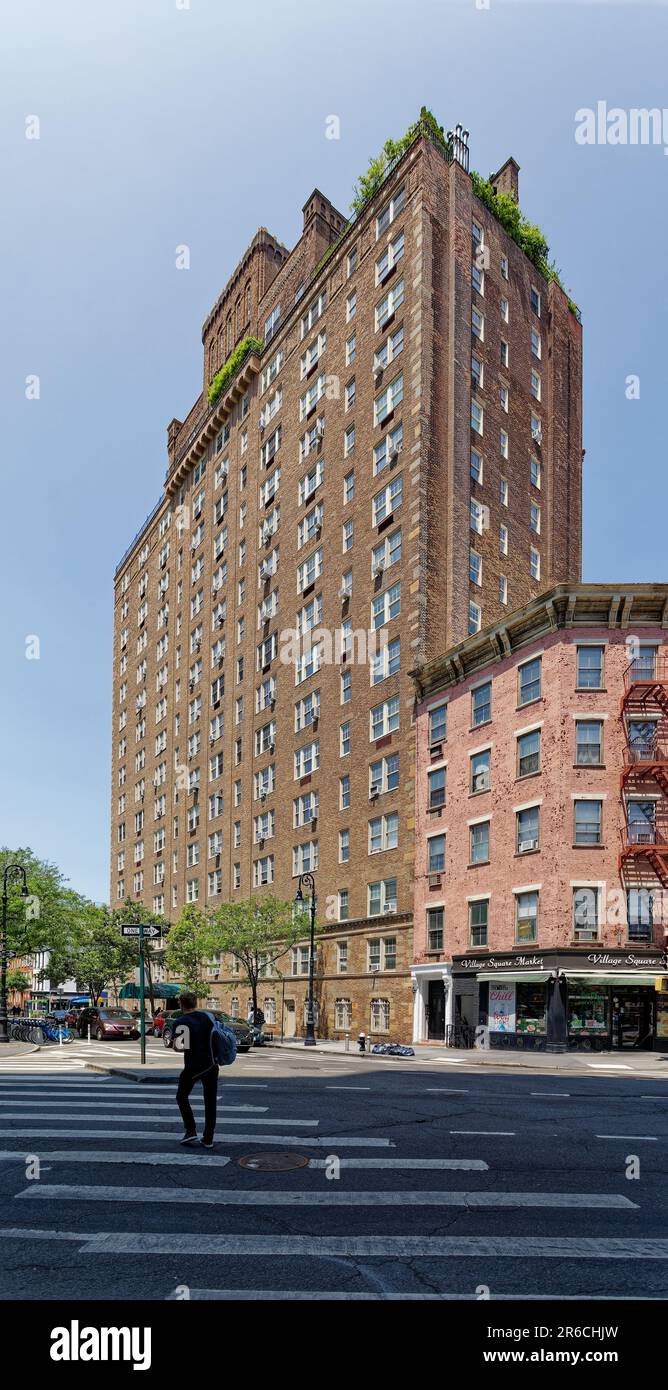 Emery Roth designed 299 West 12th Street as an apartment hotel. The Art ...