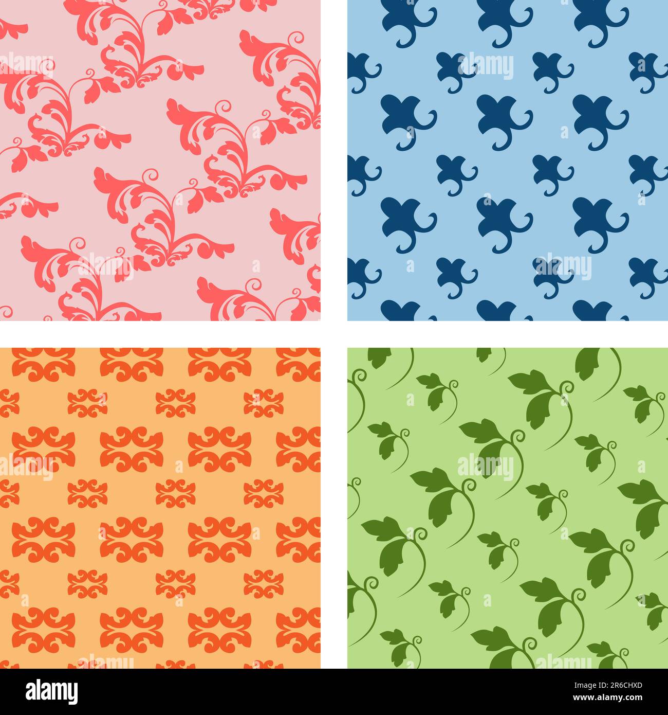 set of different geometrical patterns Stock Vector Image & Art - Alamy