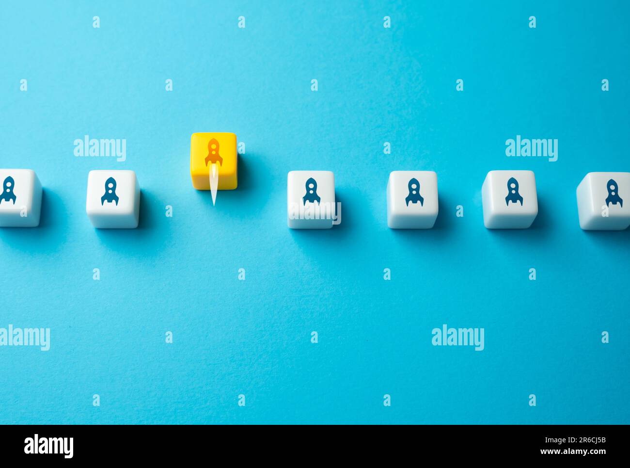 Successful startup. Strive to achieve success. Groundbreaking ideas ...