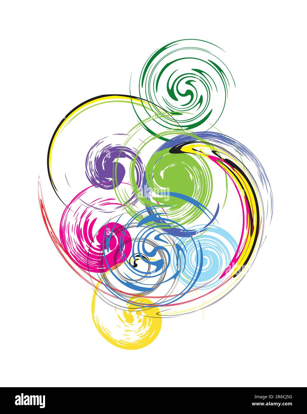 Swirls elements Stock Vector Images - Alamy