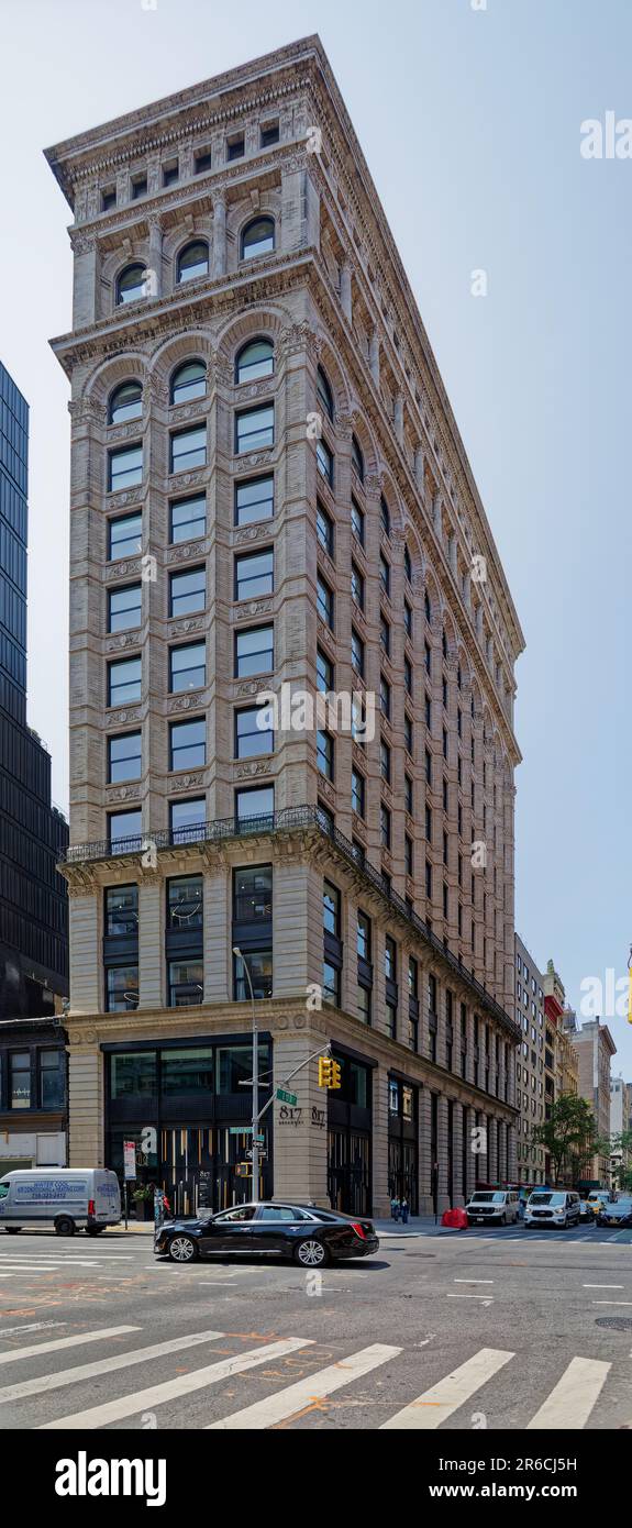 817 Broadway is a NYC-designated landmark office building at the ...