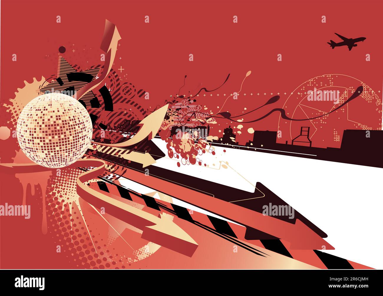 Abstract urban mirrored Stock Vector Images - Alamy