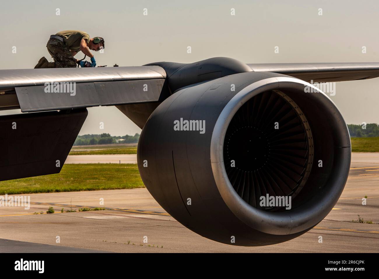 Columbus, Ohio, USA. 1st June, 2023. Staff Sgt. Benjamin Wiest, a crew ...