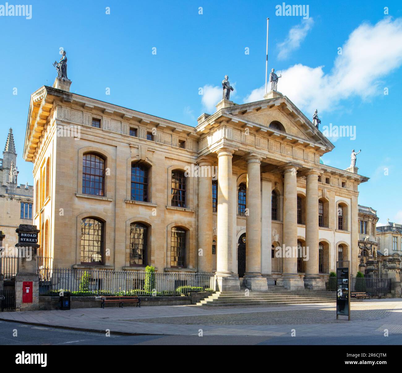 The Clarendon Building, Broad St, Oxford, housing offices of the Vice ...