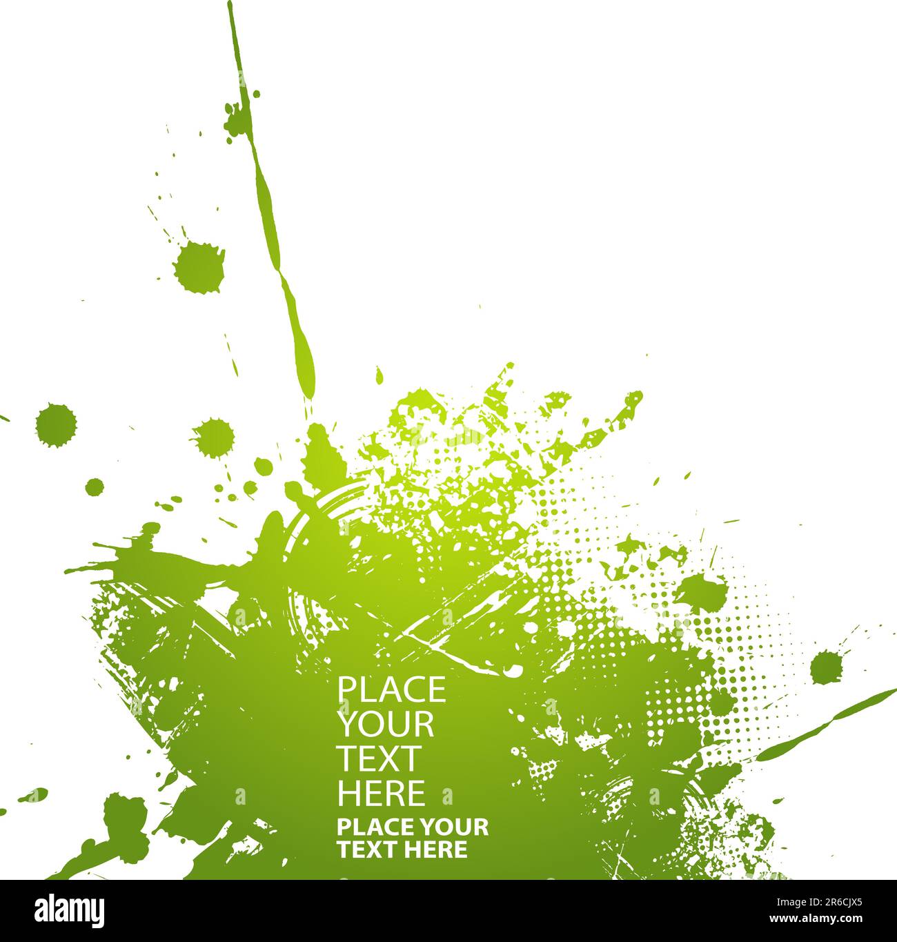 Green abstract illustration. Vector Stock Vector Image & Art - Alamy