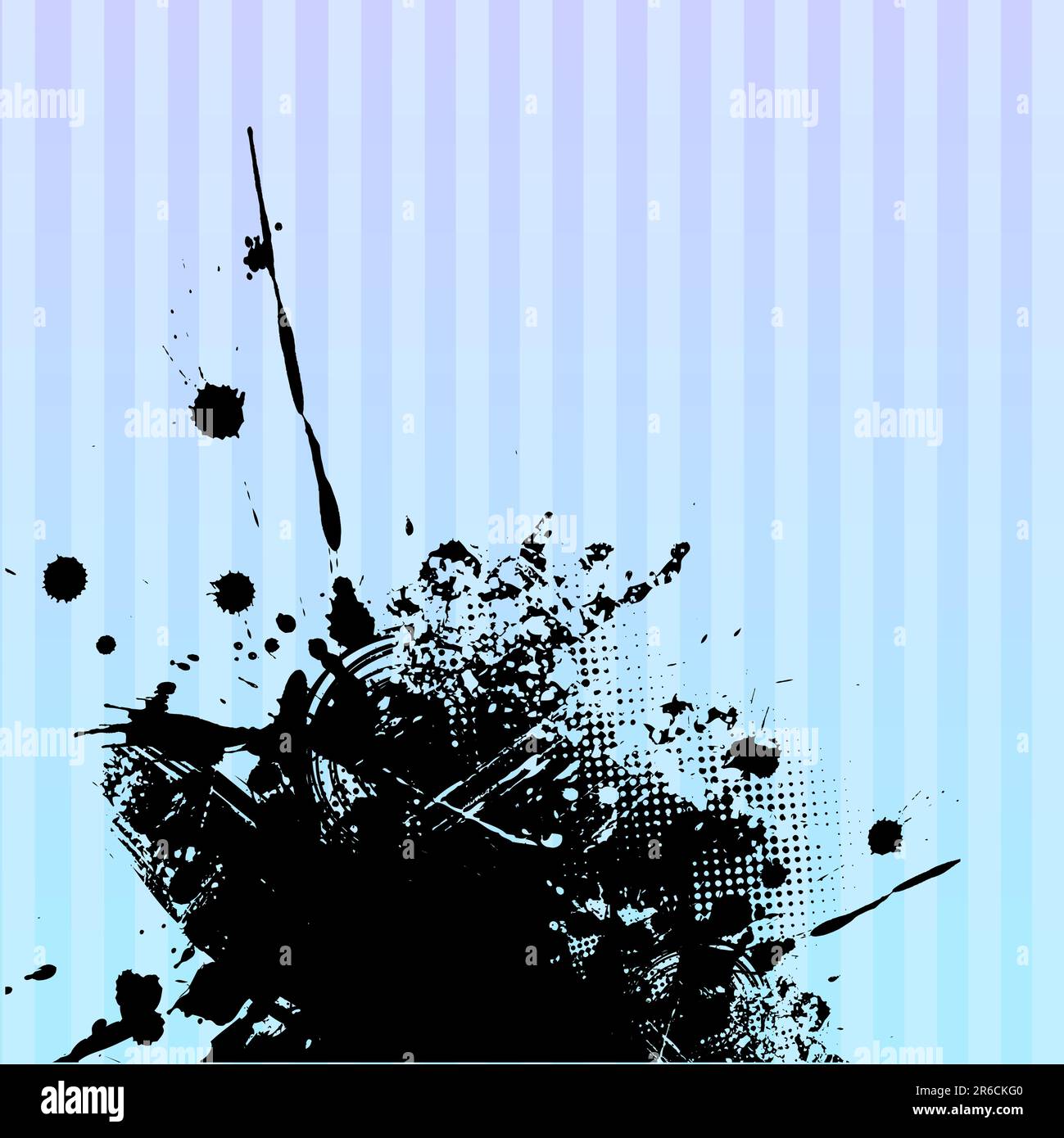 Abstract splash illustration with lines Stock Vector Image & Art - Alamy