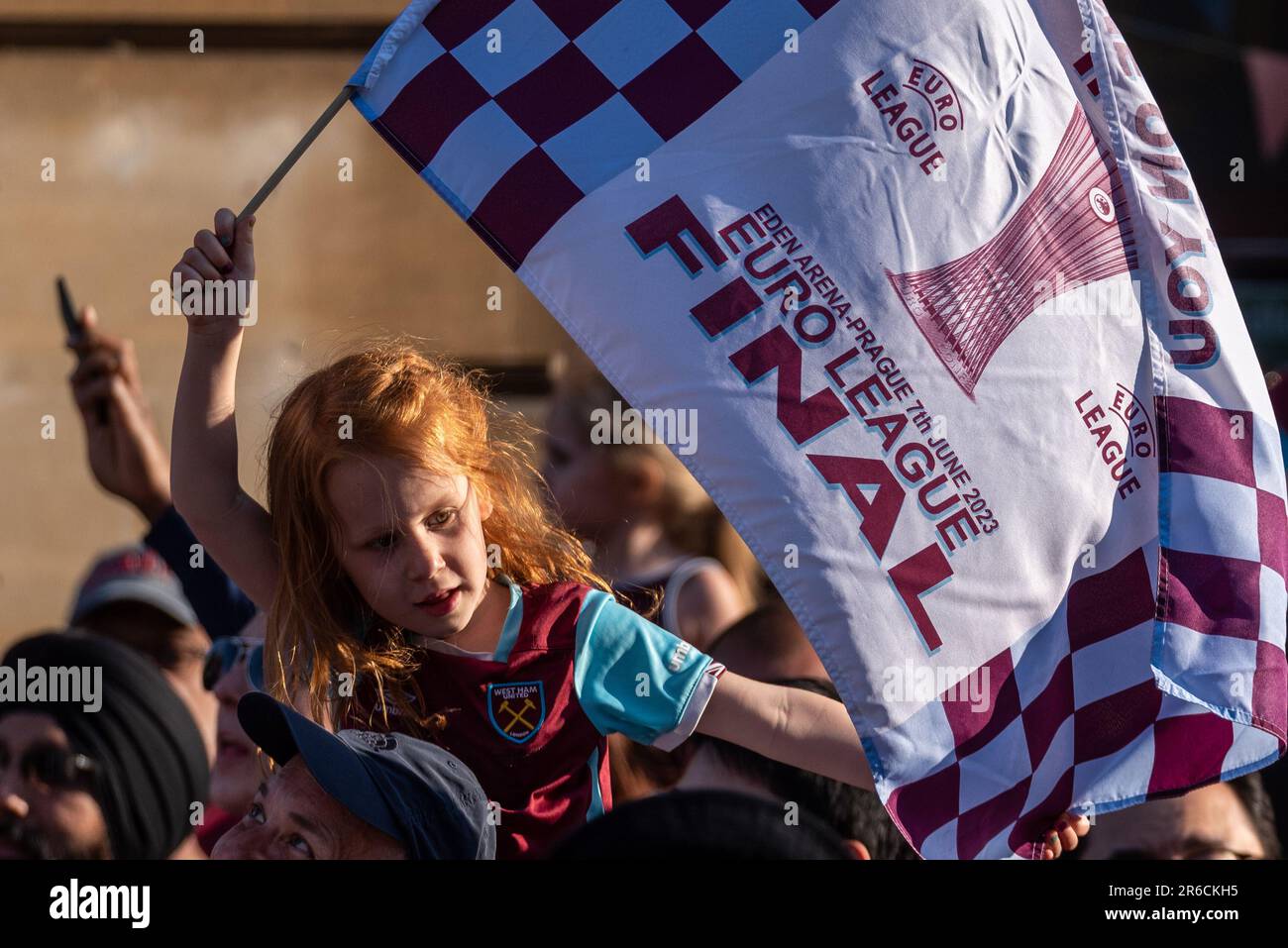 Newham, London, UK. 8th Jun, 2023. The players and staff of West Ham ...