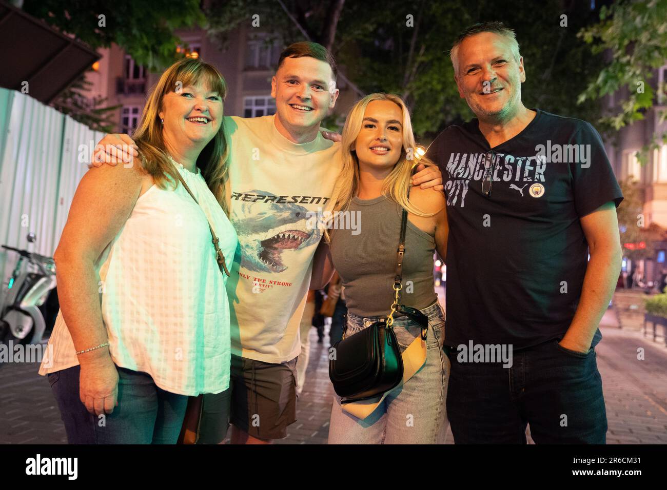 (left to right) Colette Howe, Sam Howe, Megan Heart and Mike Howe who ...