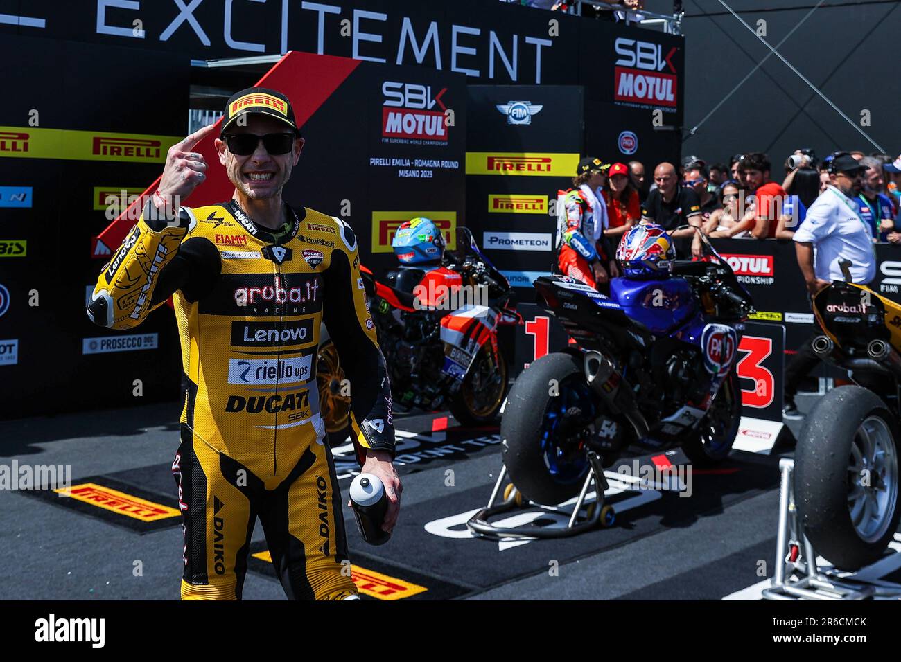 Alvaro Bautista of Aruba.it Racing - Ducati with Ducati Panigale V4R ...