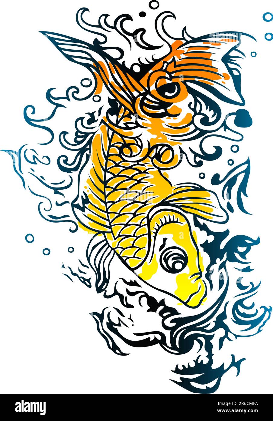 Natural ocean life Stock Vector Images - Alamy