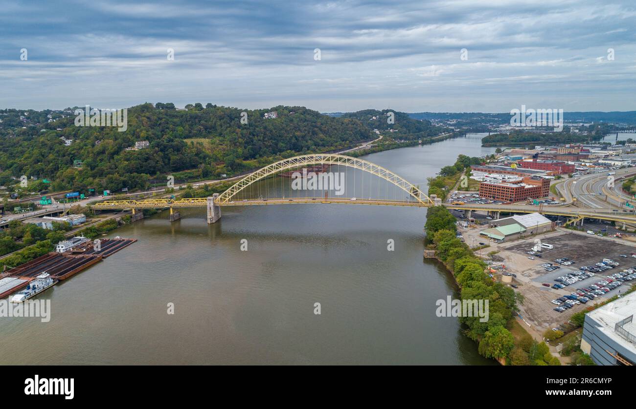 West End Bridge in Pittsburgh, Pennsylvania Stock Photo - Alamy