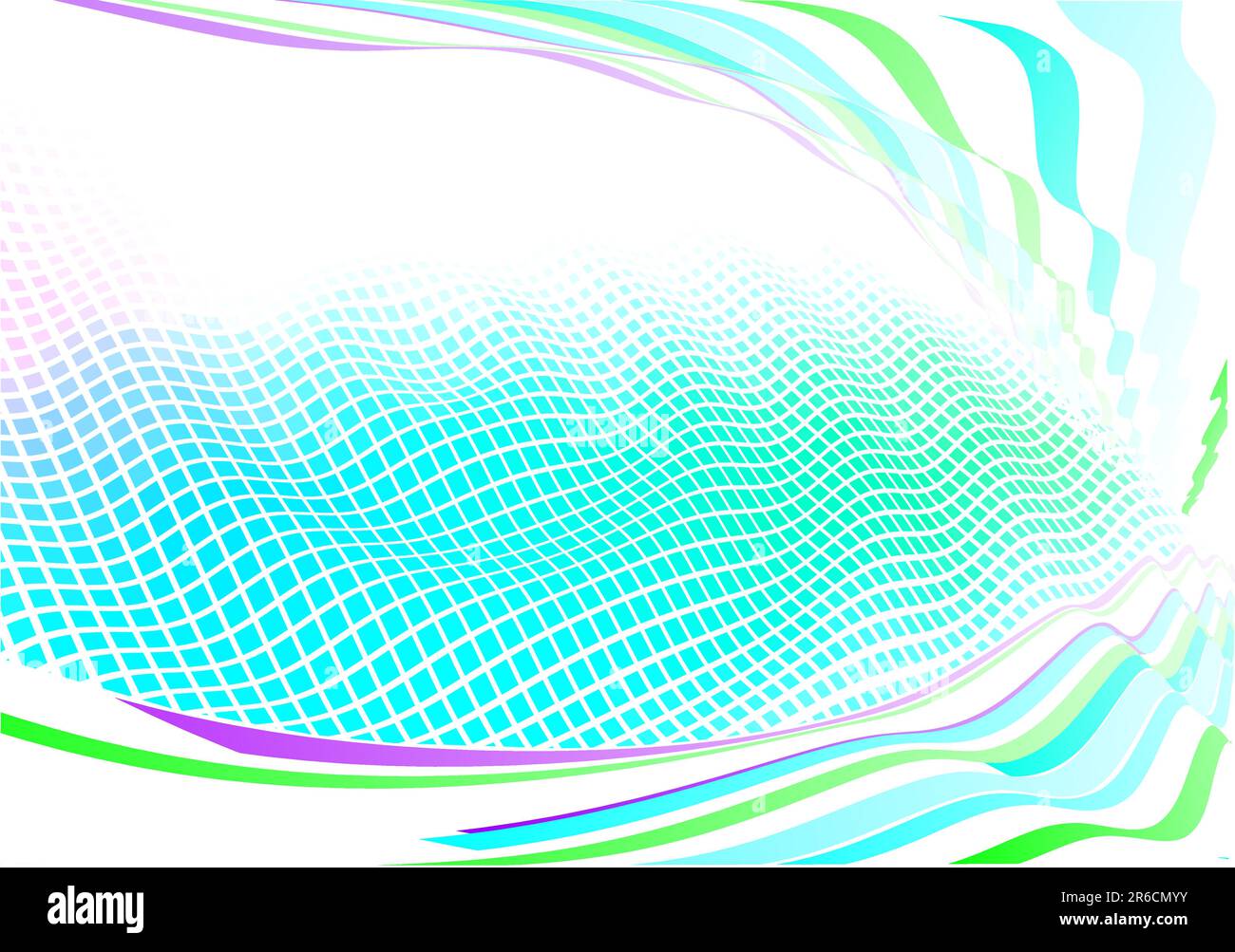 Vector illustration of funky abstract background made of geometric ...