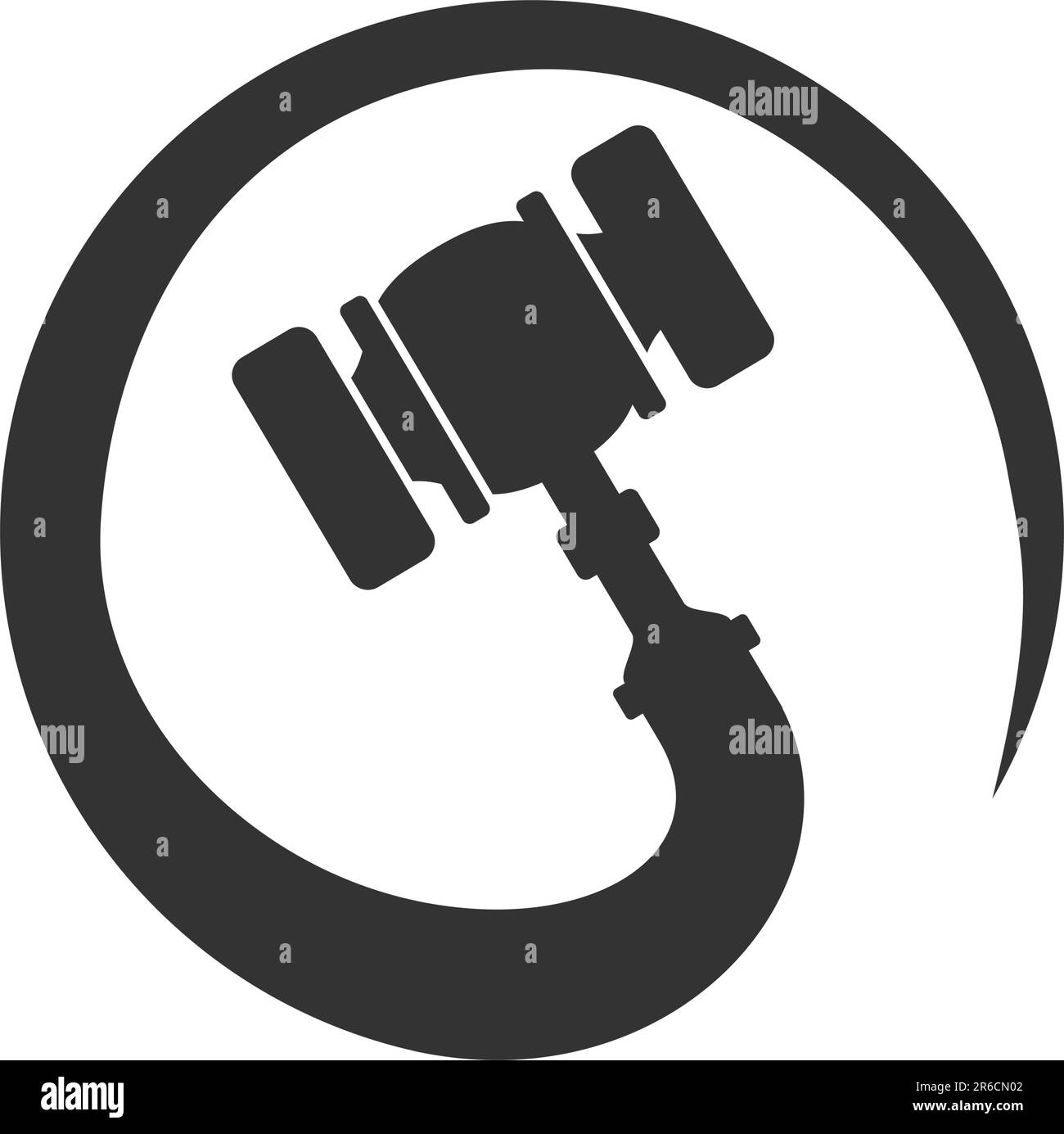 law logo template. Icon Illustration Brand Identity. Isolated and flat ...