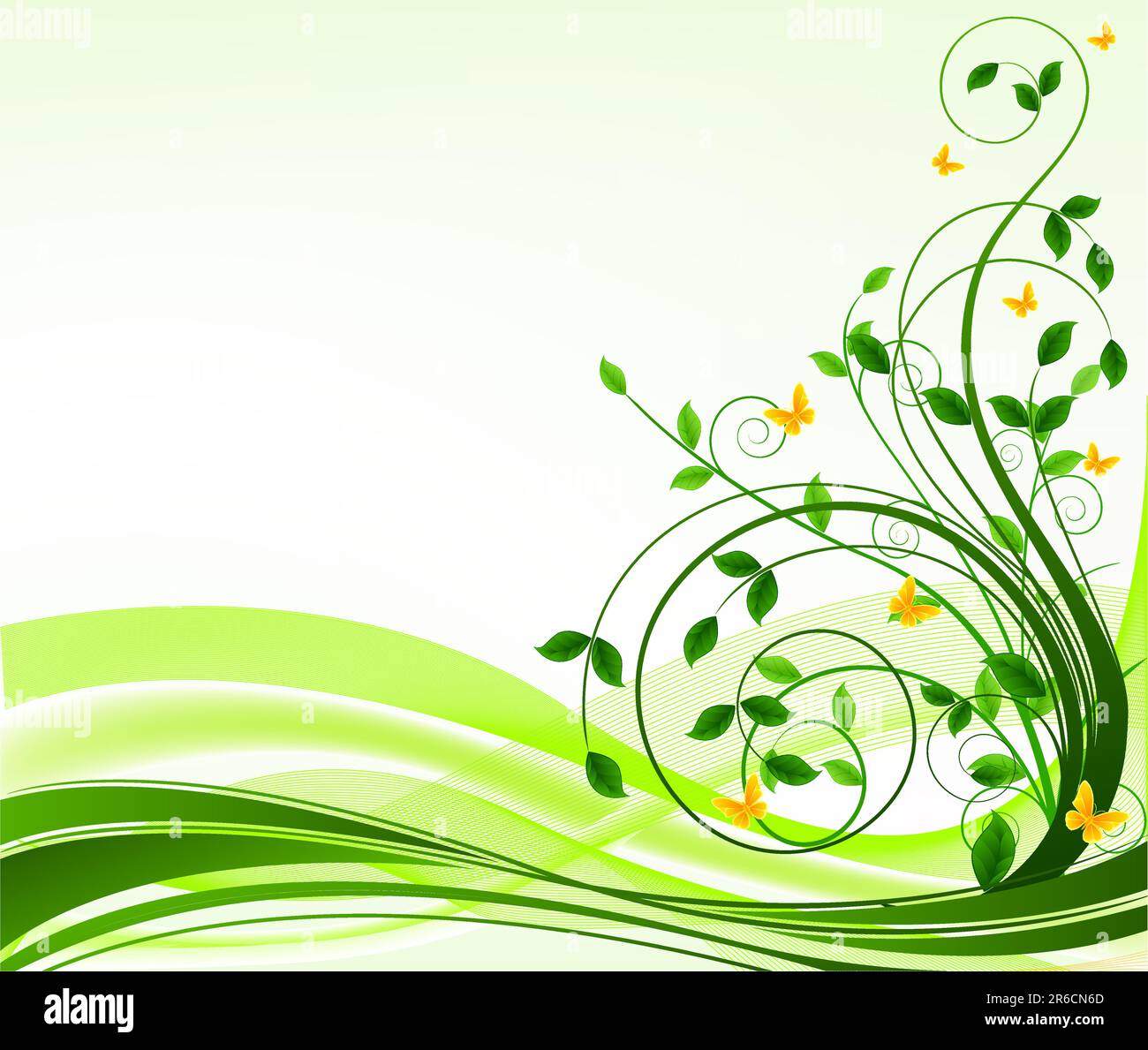 Floral vector design hi-res stock photography and images - Alamy