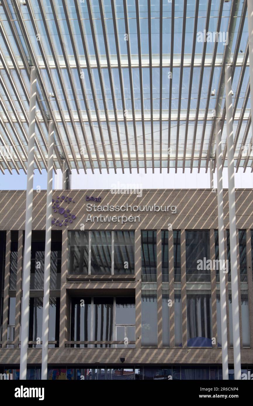 The exterior of the theatre complex - Theaterplein - Stadsschouwburg ...