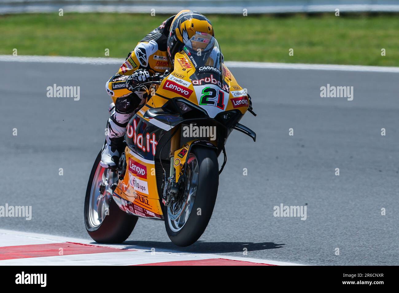 Michael Ruben Rinaldi of Aruba.it Racing - Ducati with Ducati Panigale ...