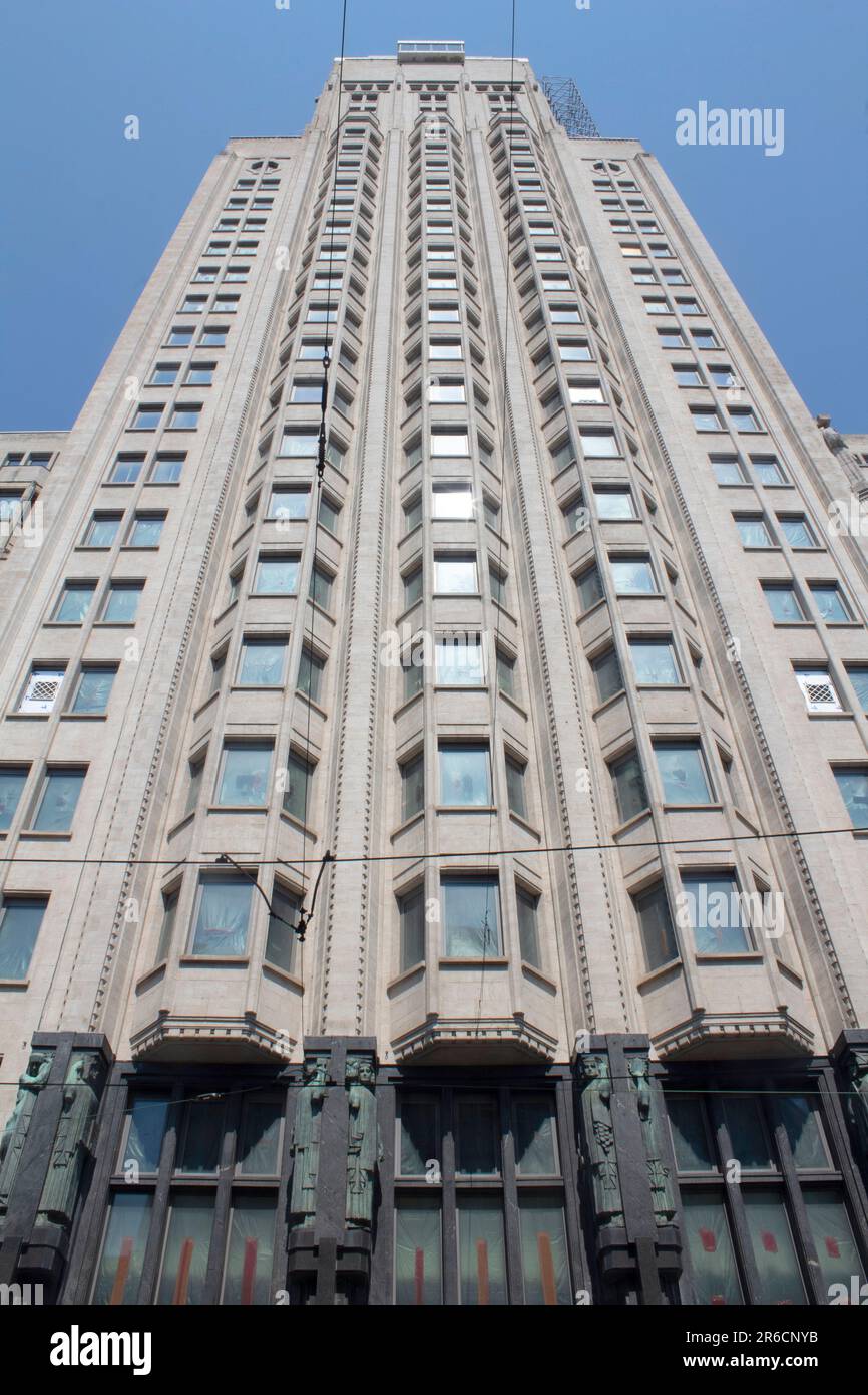 The Boerentoren - KCB tower - a historic Art Deco high-rise building in ...