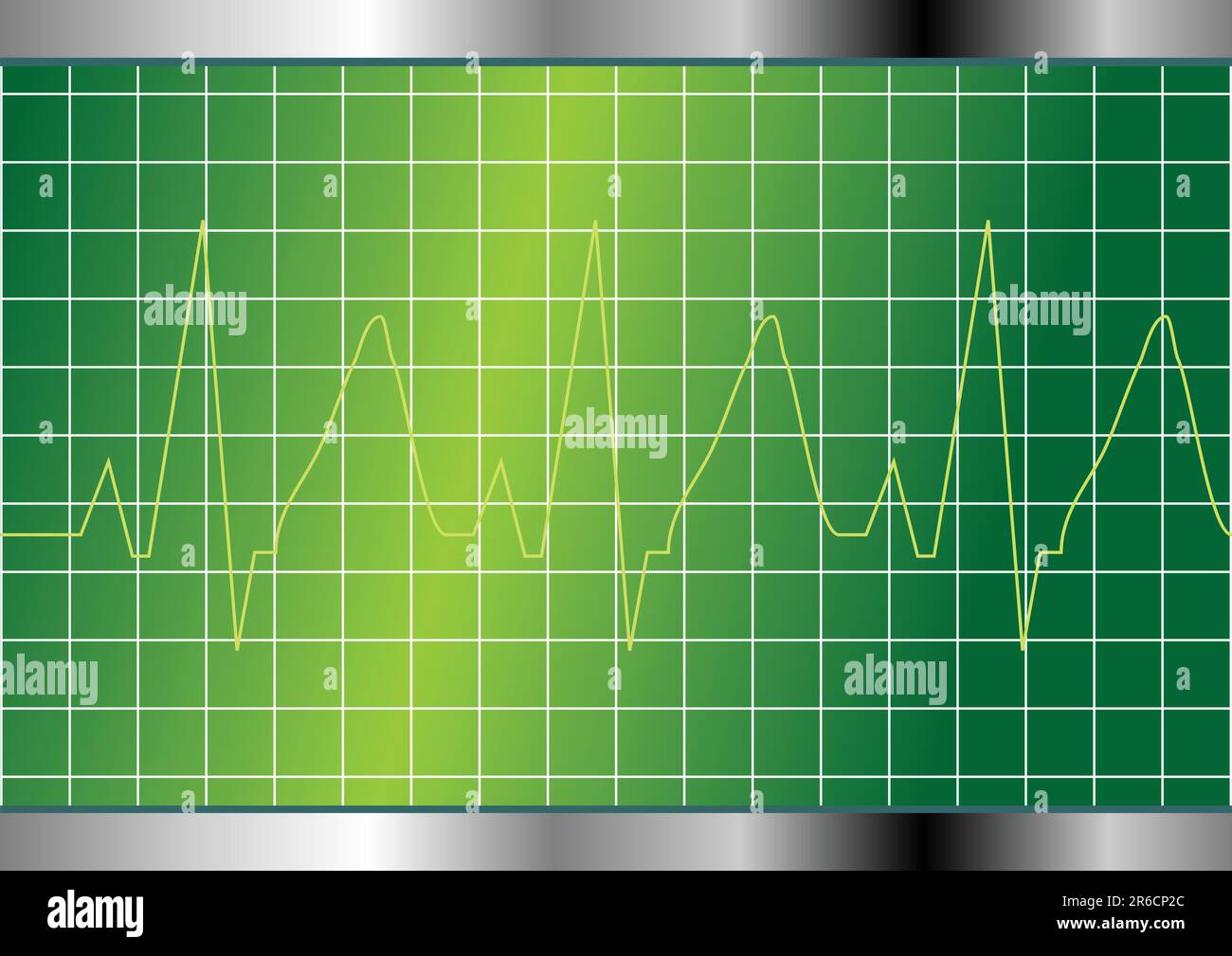 Cardiology test. Electrocardiogram monitor with cardio beat Stock ...