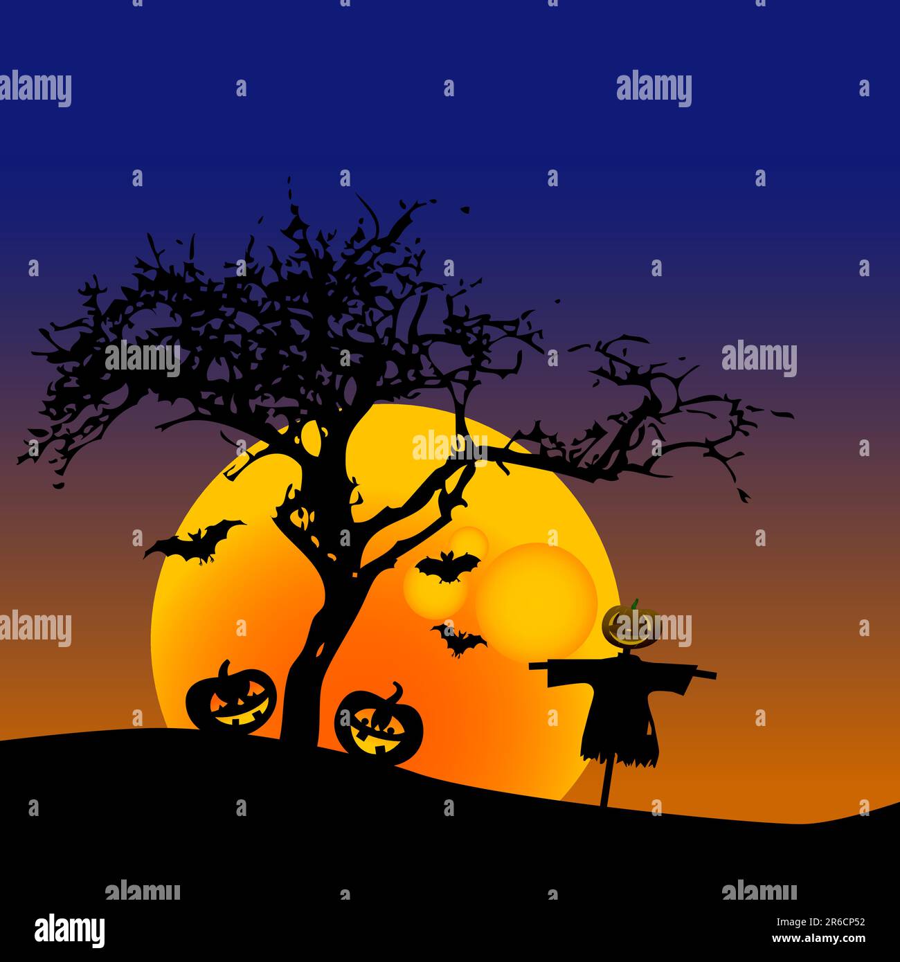 illustration of halloween pumpkin design Stock Vector Image & Art - Alamy
