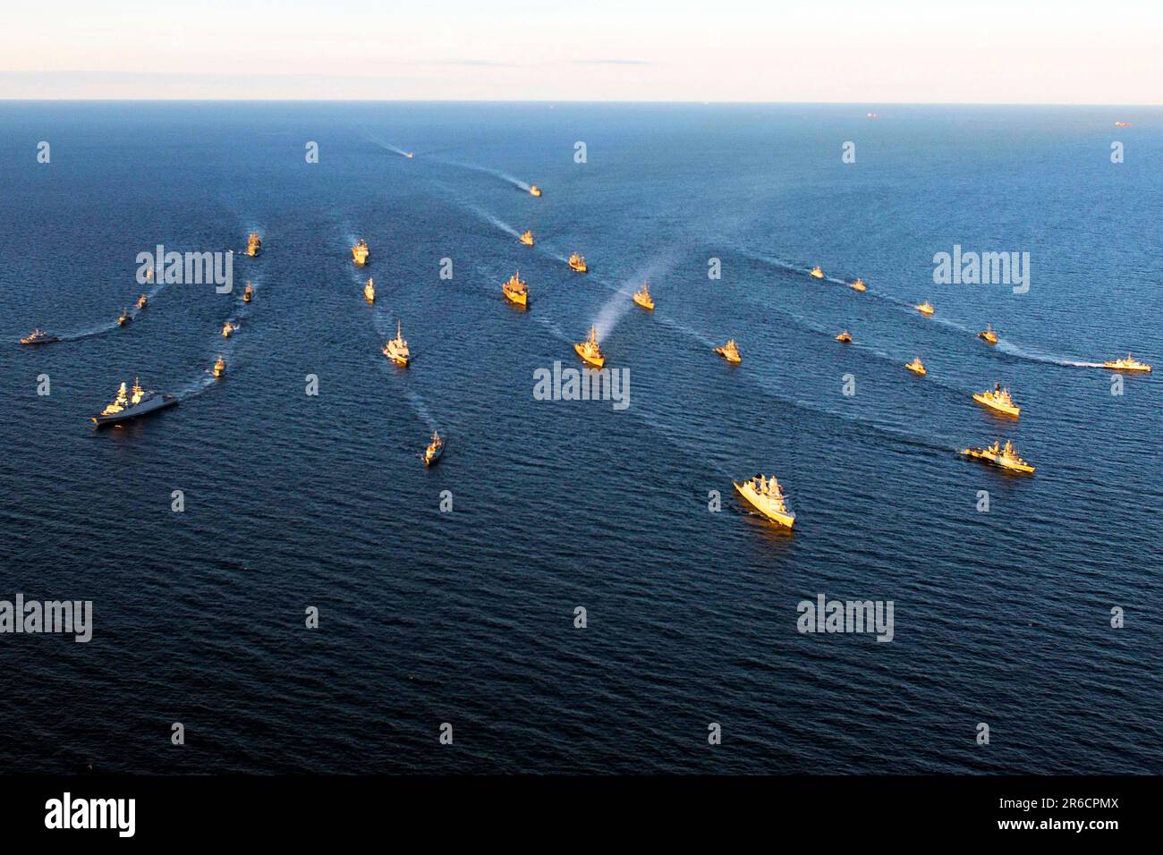 Baltic Sea. 4th June, 2023. Ships participating in Exercise Baltic ...