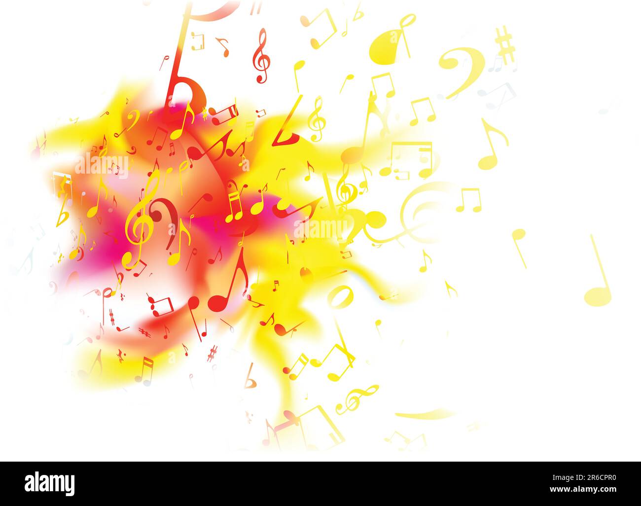 Vector illustration of retro style summer music Abstract background ...