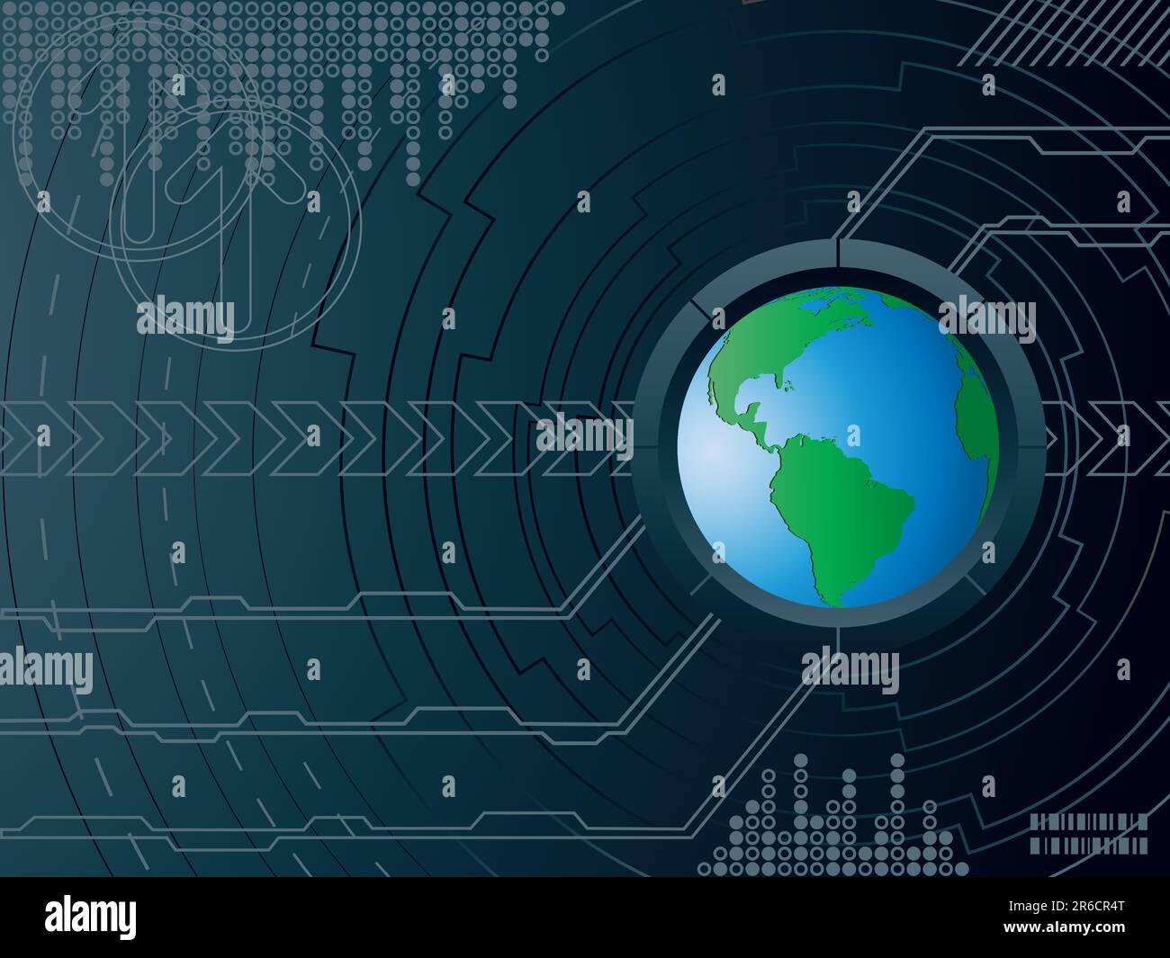 Vector abstract background with the earth Stock Vector Image & Art - Alamy