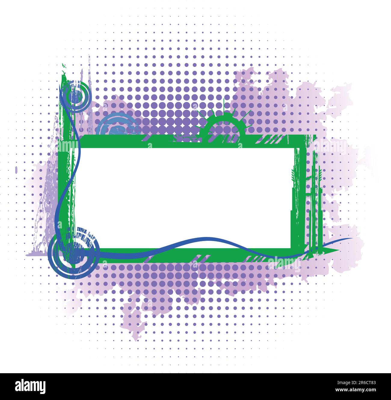 Vector abstract industrial frame with dots #1 Stock Vector Image & Art ...