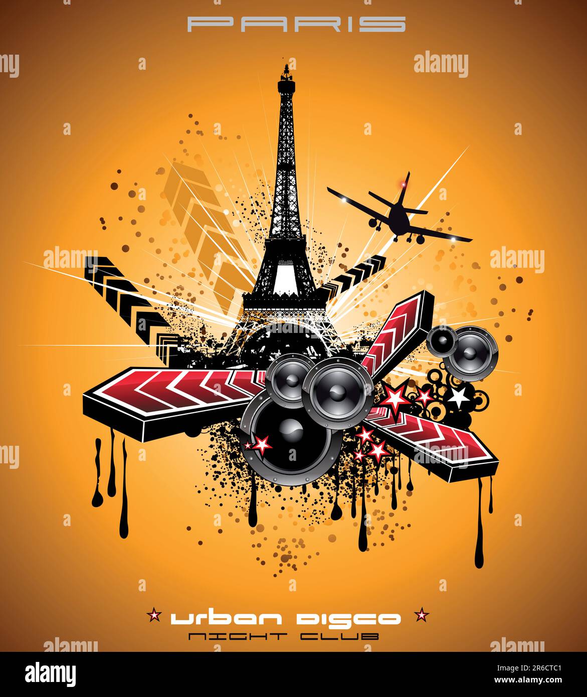 Paris urban design Stock Vector Images - Alamy