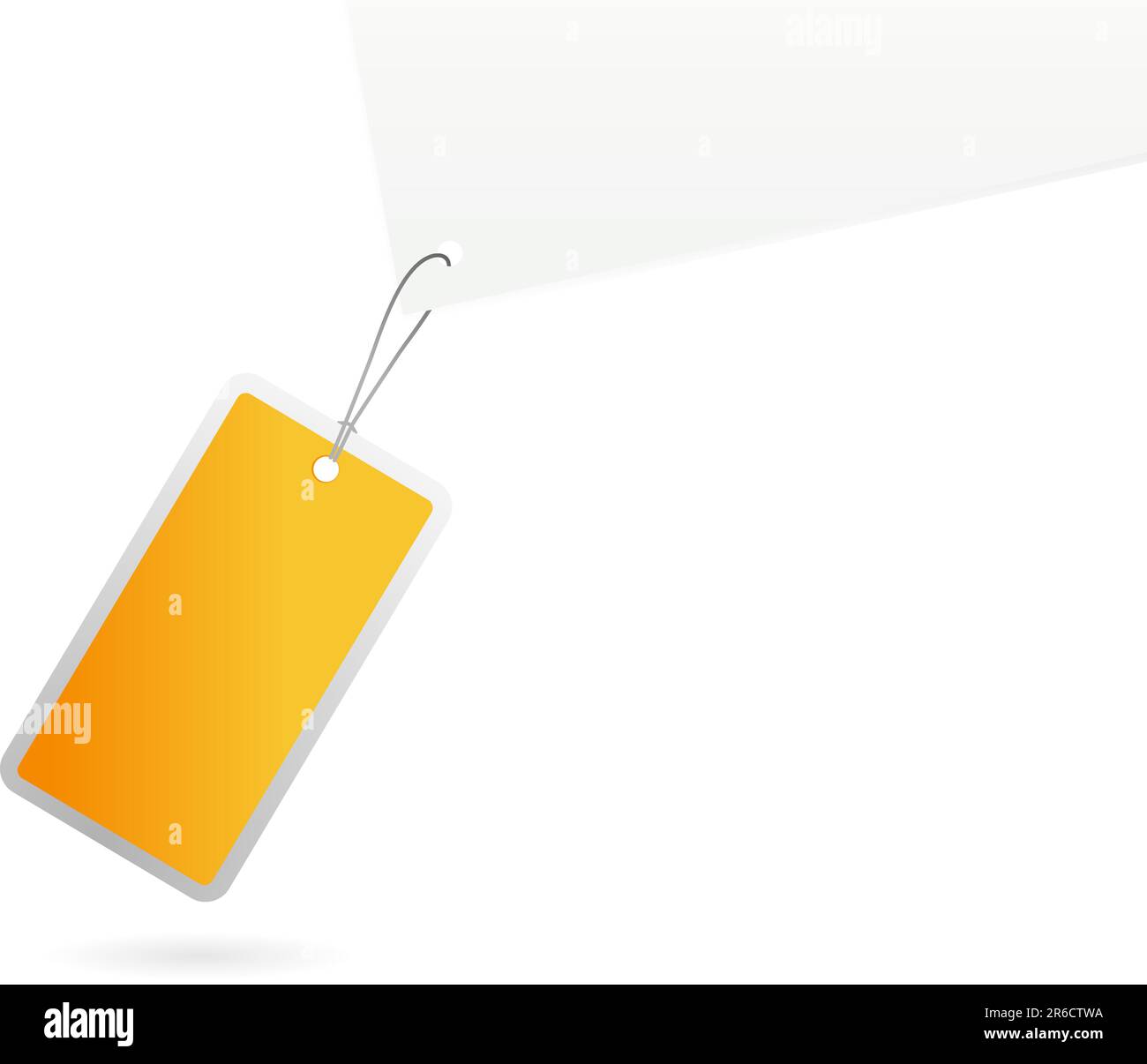 Yellow label. Vector art Stock Vector Image & Art - Alamy