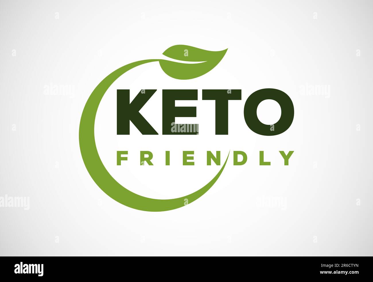 Keto friendly icon. Keto friendly and organic labels sign. Healthy ...