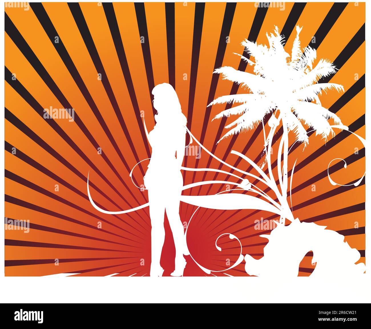 Female palm Stock Vector Images - Alamy