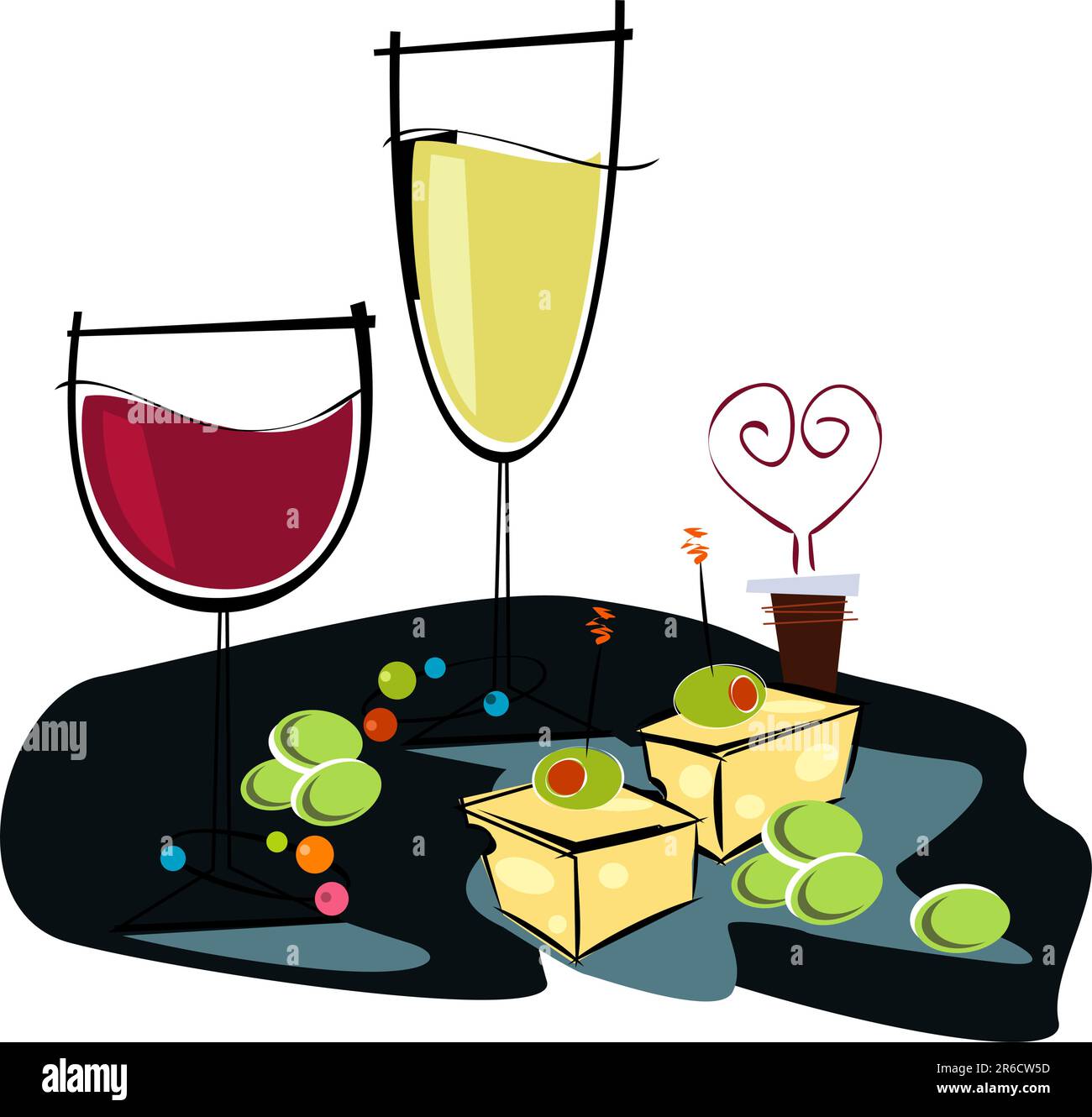 Wine Party Clip Art
