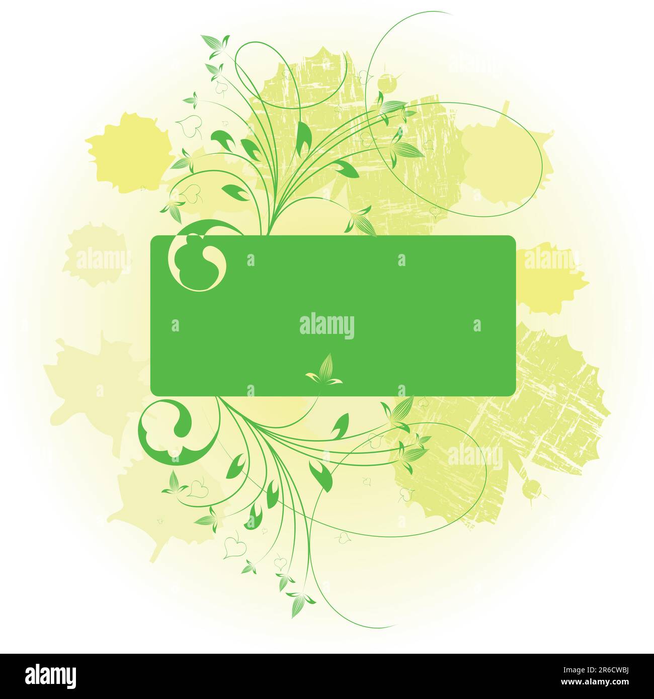 Floral background with a frame for a text. Please see some similar ...