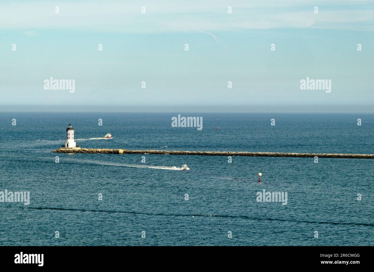 LOS ANGELES, CALIFORNIA - April 22, 2023: The Port of Los Angeles ...