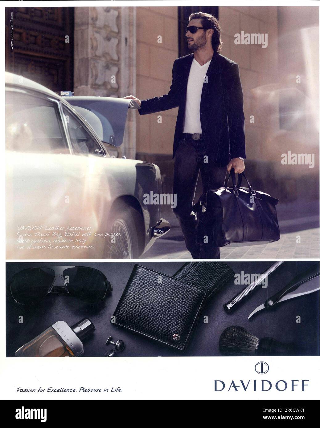 Davidoff leather ads hi-res stock photography and images - Alamy
