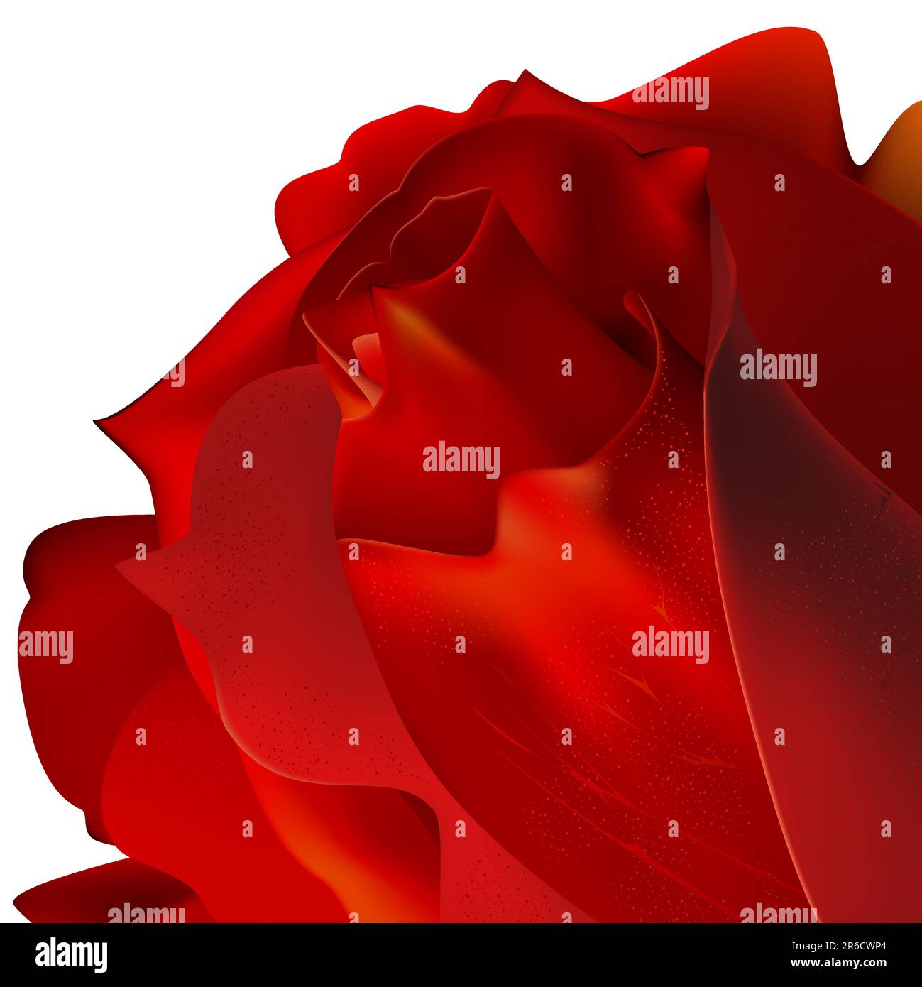 Red rose on nice Stock Vector Images - Alamy