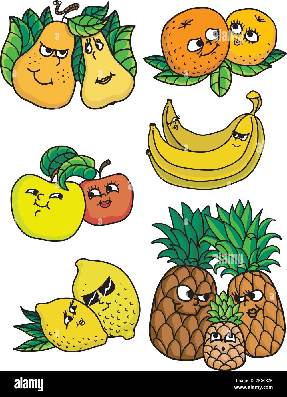 Love in pairs Stock Vector Images - Alamy
