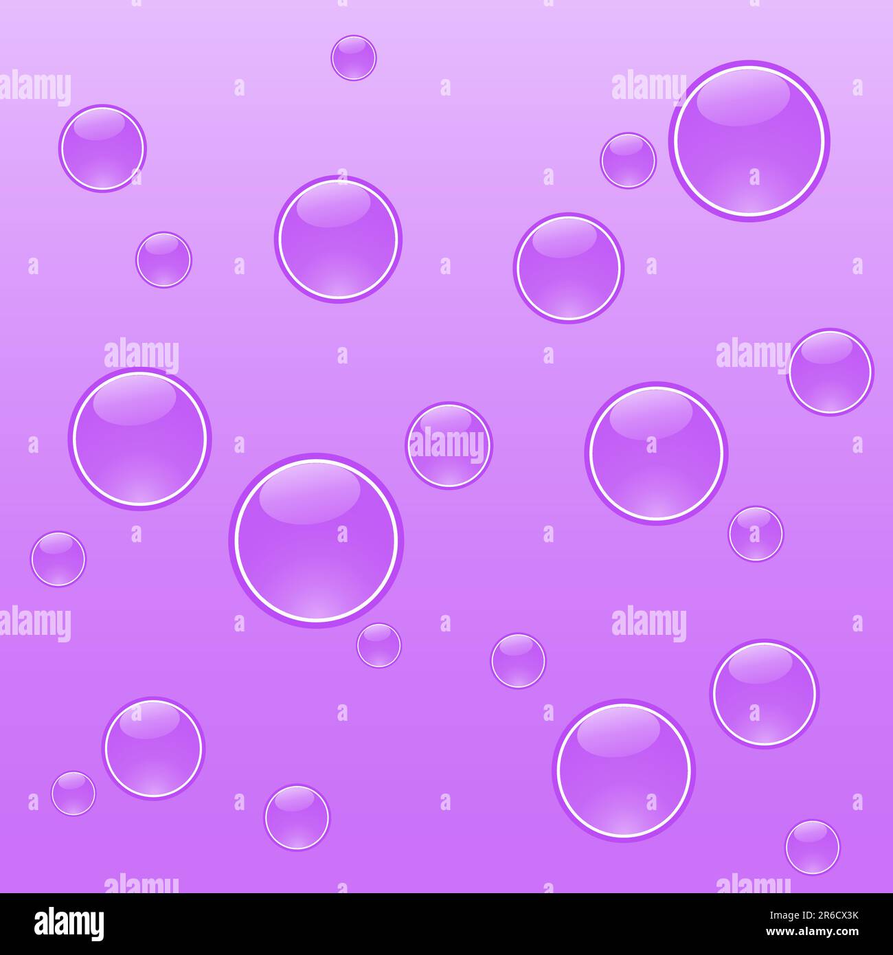 Bubbles in purple water. Vector art Stock Vector Image & Art - Alamy